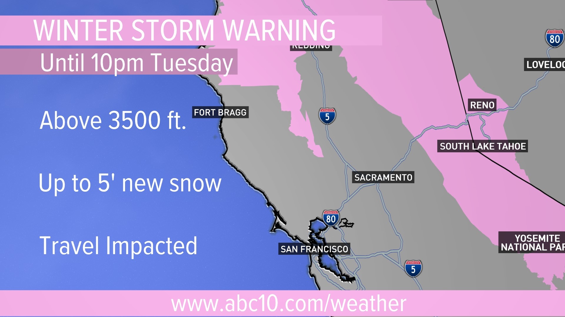 Sacramento storm: Tracking the rain, snow yet to fall | abc10.com