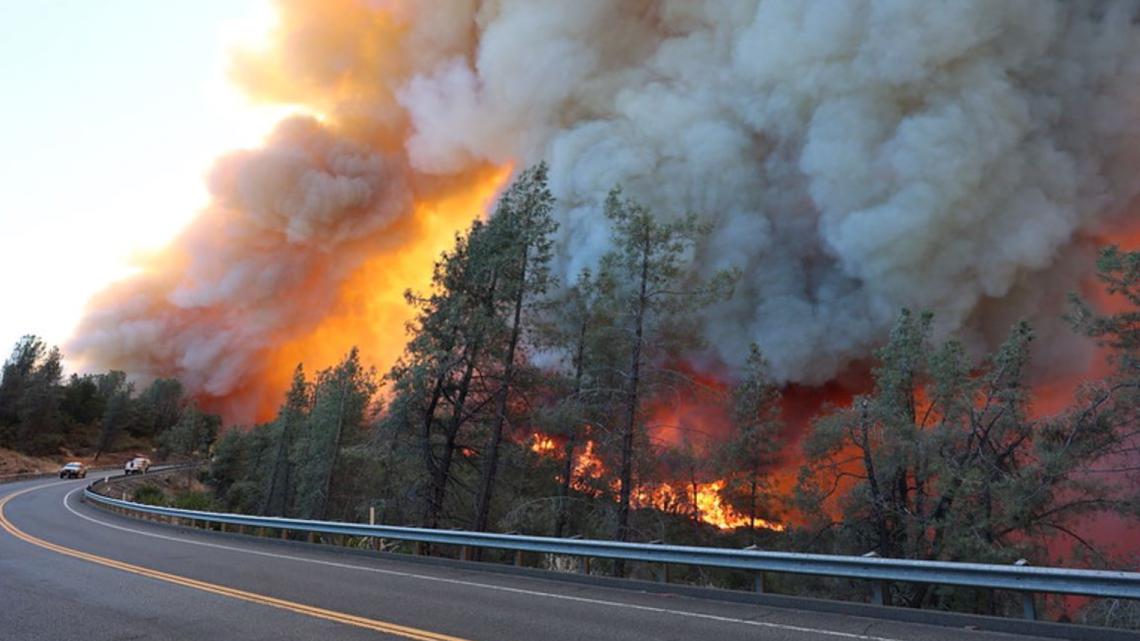 The Park Fire burning in Butte, Tehama counties is now California's 5th ...
