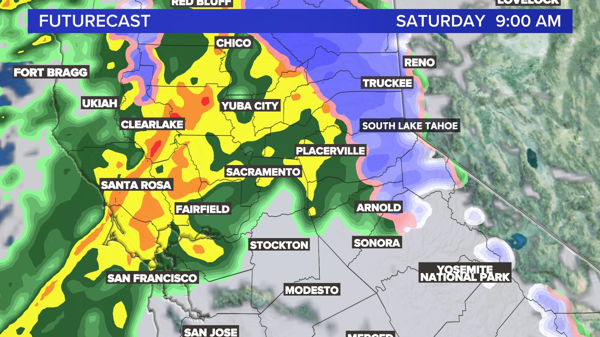 Rain, snow roaring back to Northern California this weekend | abc10.com