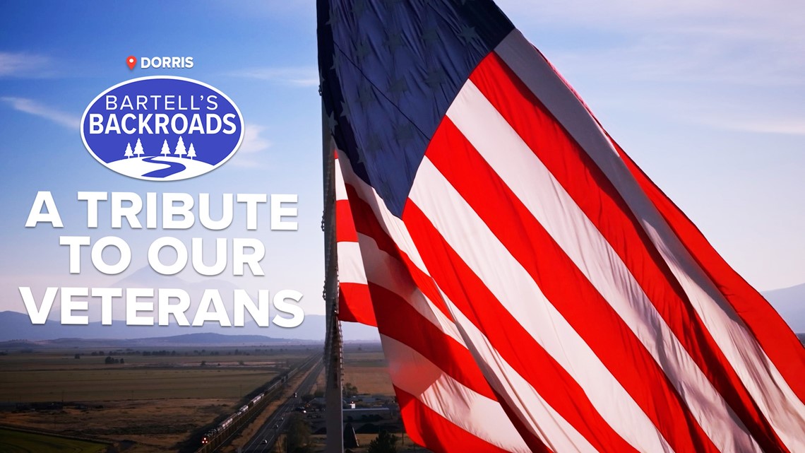 Dorris, California flagpole: The story behind the 200-foot pole | abc10.com