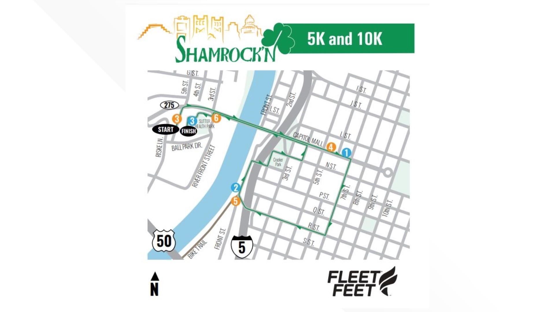 Shamrock'n 2024 Sacramento traffic impacts, road closings | abc10.com