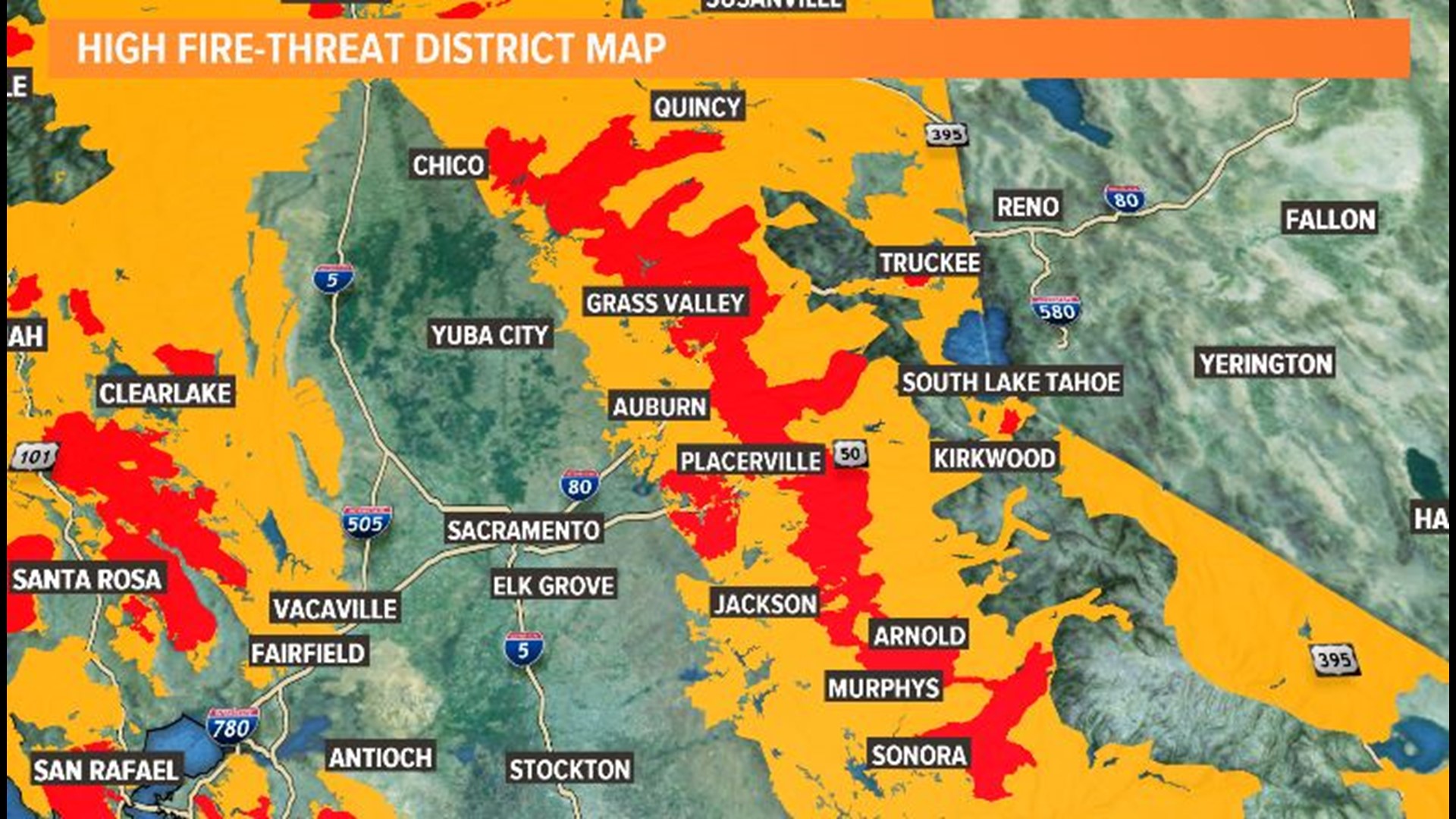 How are fire threats categorized during fire weather season? | abc10.com