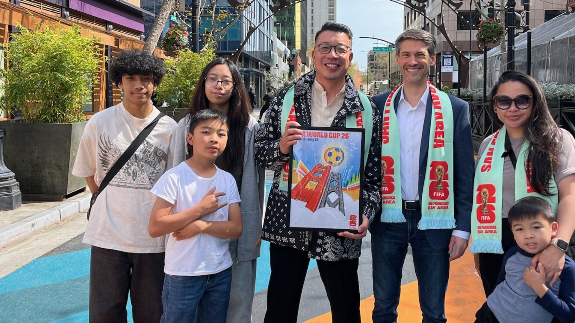 LeRoid David creates iconic 2026 FIFA World Cup poster for Bay Area ...