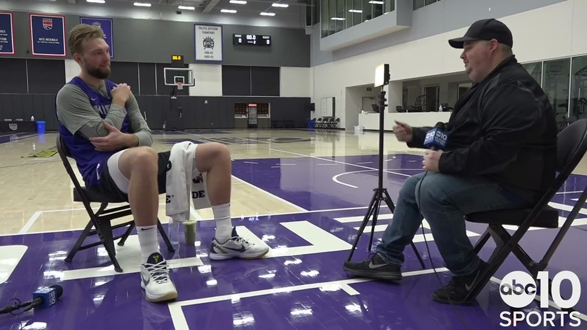 Domantas Sabonis gets settled in with his new Kings team, excited for ...