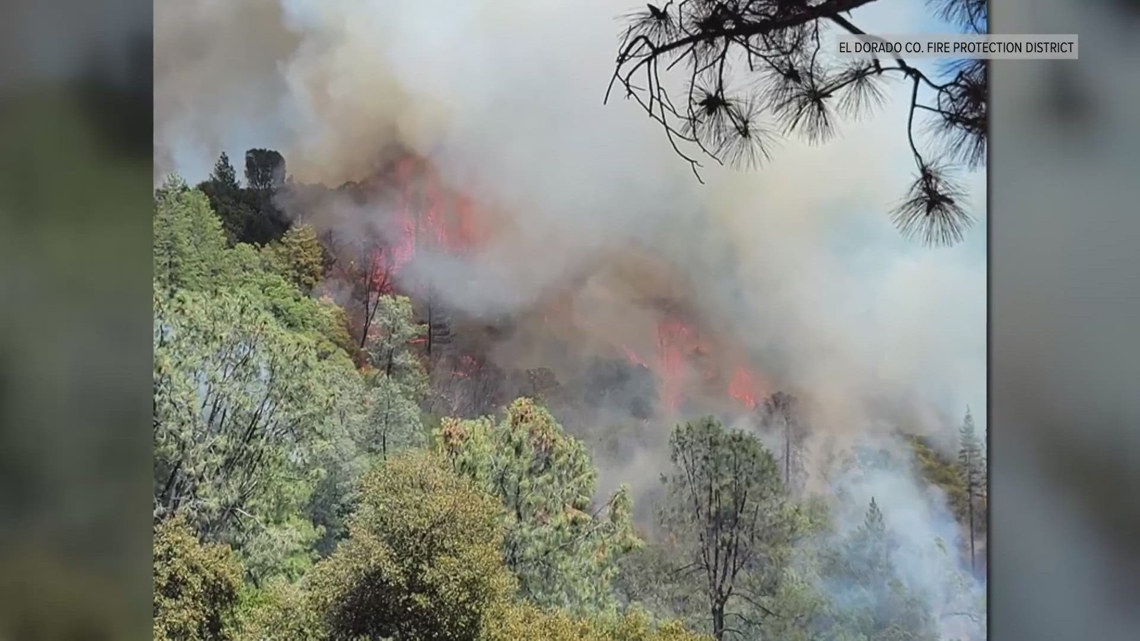 California Wildfires: Thompson, Moccasin fires - Evening Update | abc10.com
