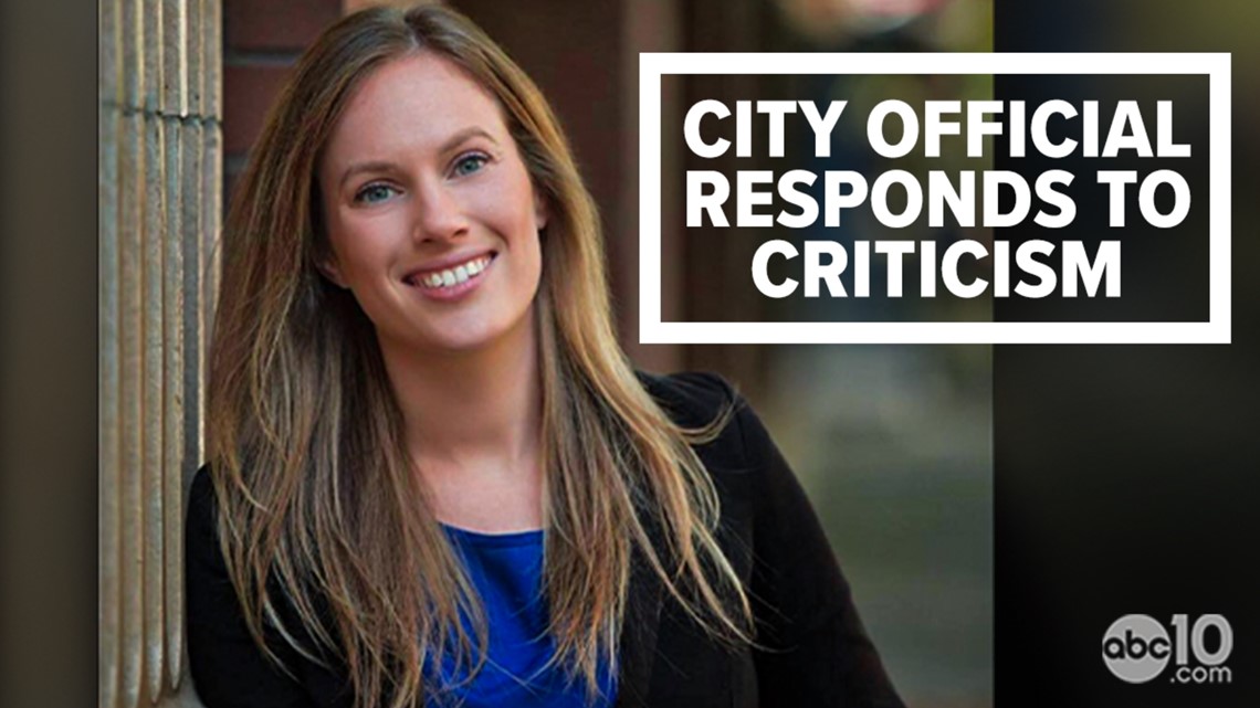 Sacramento Caity Maple addressed criticism over armored trucks | abc10.com