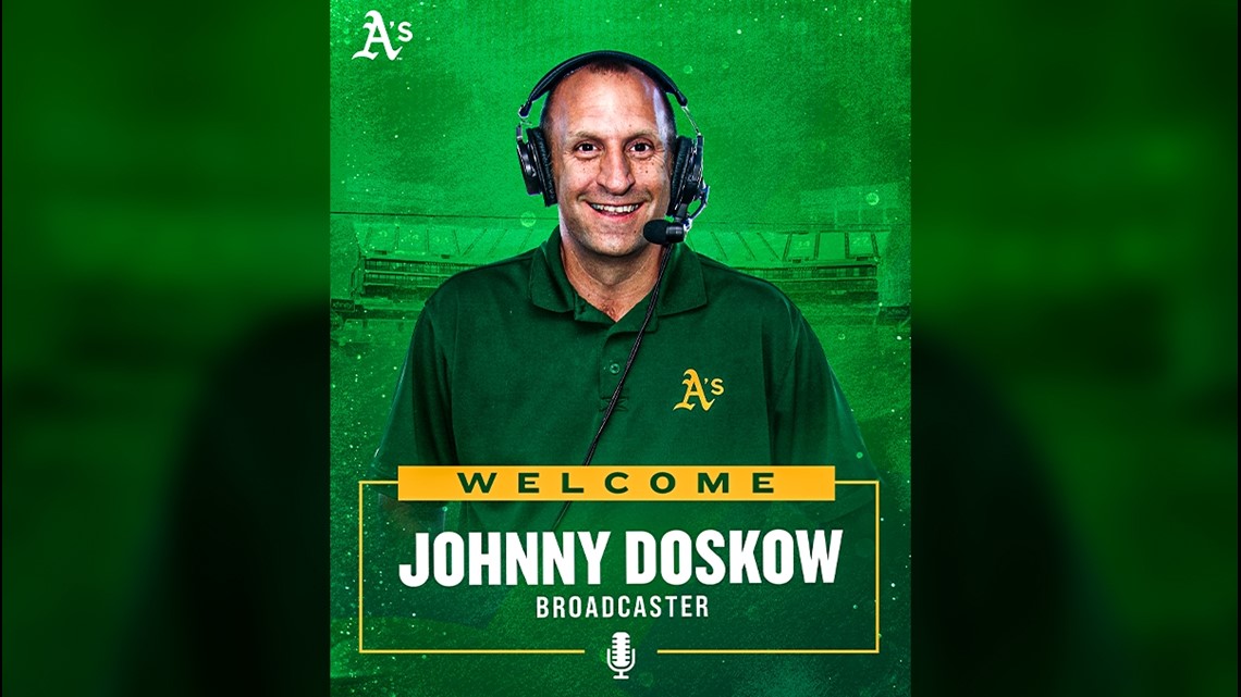 Sacramento River Cats announcer Johnny Doskow joins Oakland A's | abc10.com