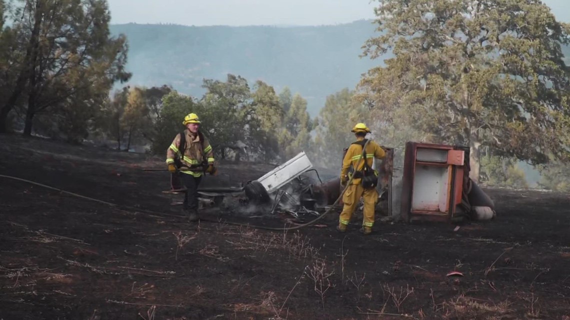 California Wildfire: Yuba County 'Apple Fire' wildfire leads to ...