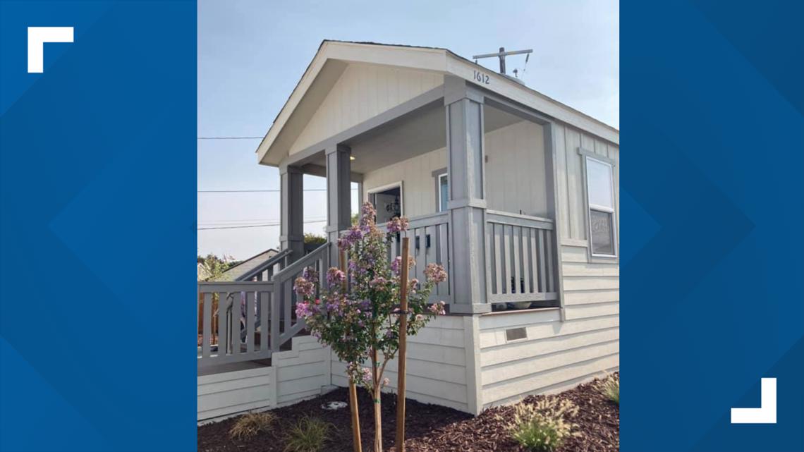 Turnpike Commons: 11 homes built for homeless in Stockton | abc10.com