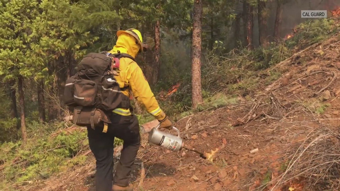 How California Guard's Task Force Rattlesnake responds to wildfire ...