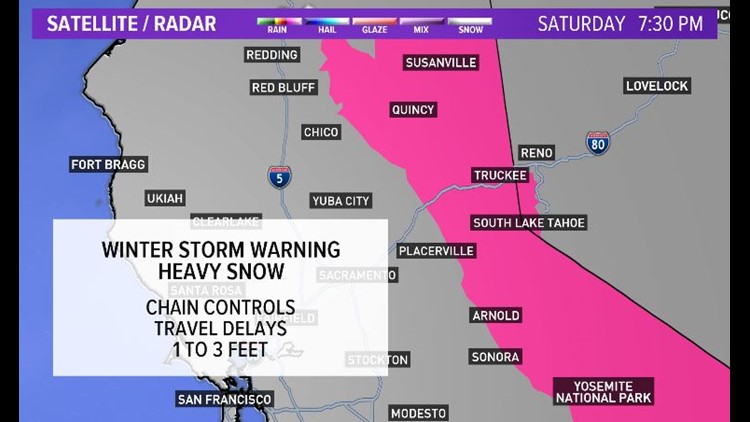 California Winter Storm Forecast | Dec. 7, 2019 | abc10.com