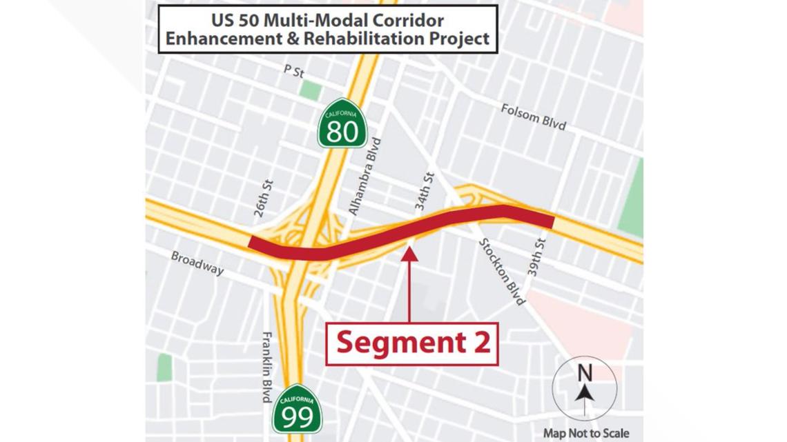 Northbound 99 to Highway 50 connector to close for 55 hours | abc10.com