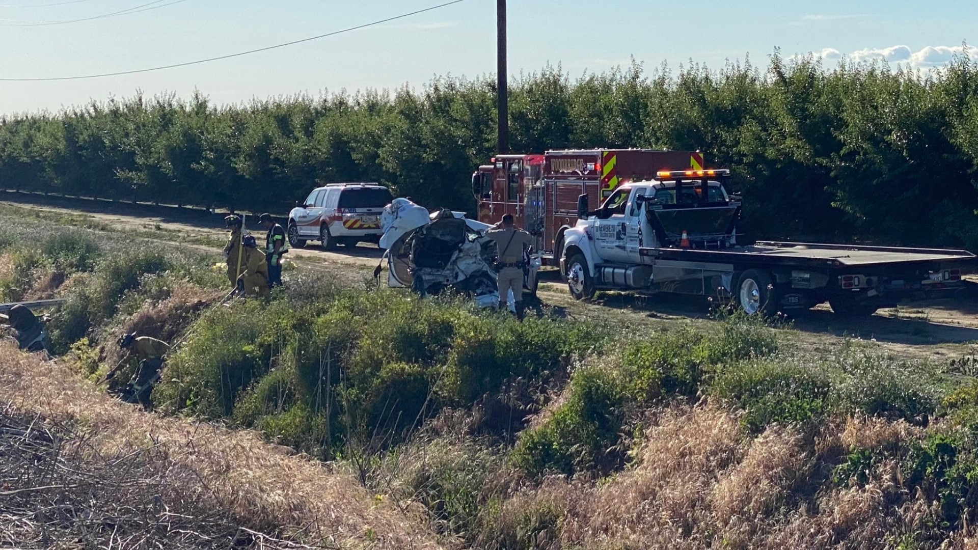 3 killed, 6 hospitalized in Highway 12 crash near Stockton | abc10.com