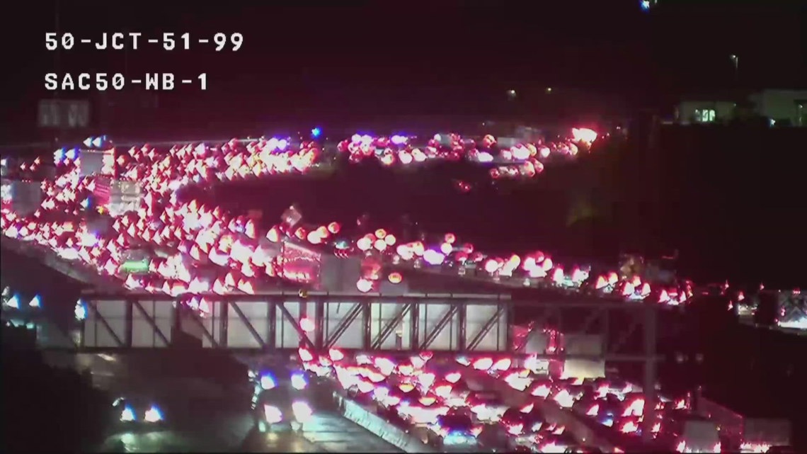 Highway 50 reopens after helicopter crash near Howe Avenue | abc10.com