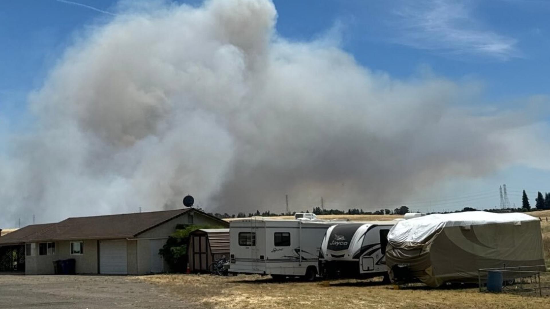 Excelsior Fire: Sacramento County Evacuations, Updates | abc10.com