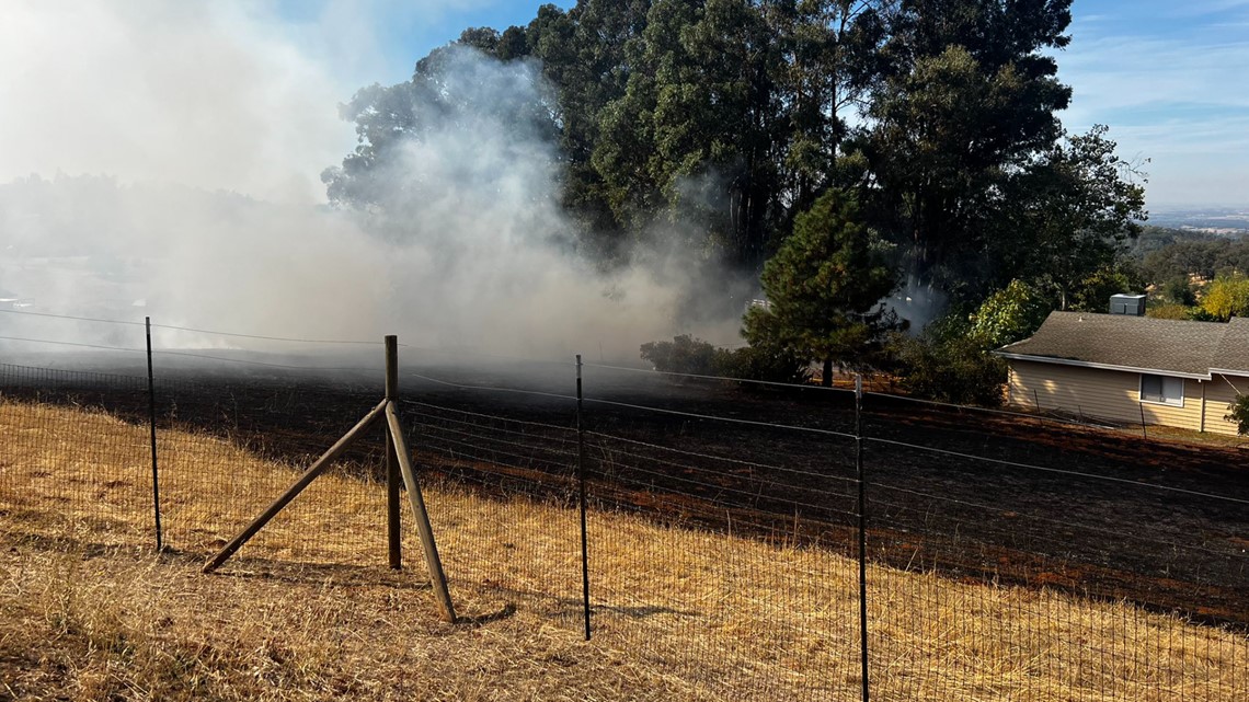 Fire in Placer County leaves structure damaged | abc10.com