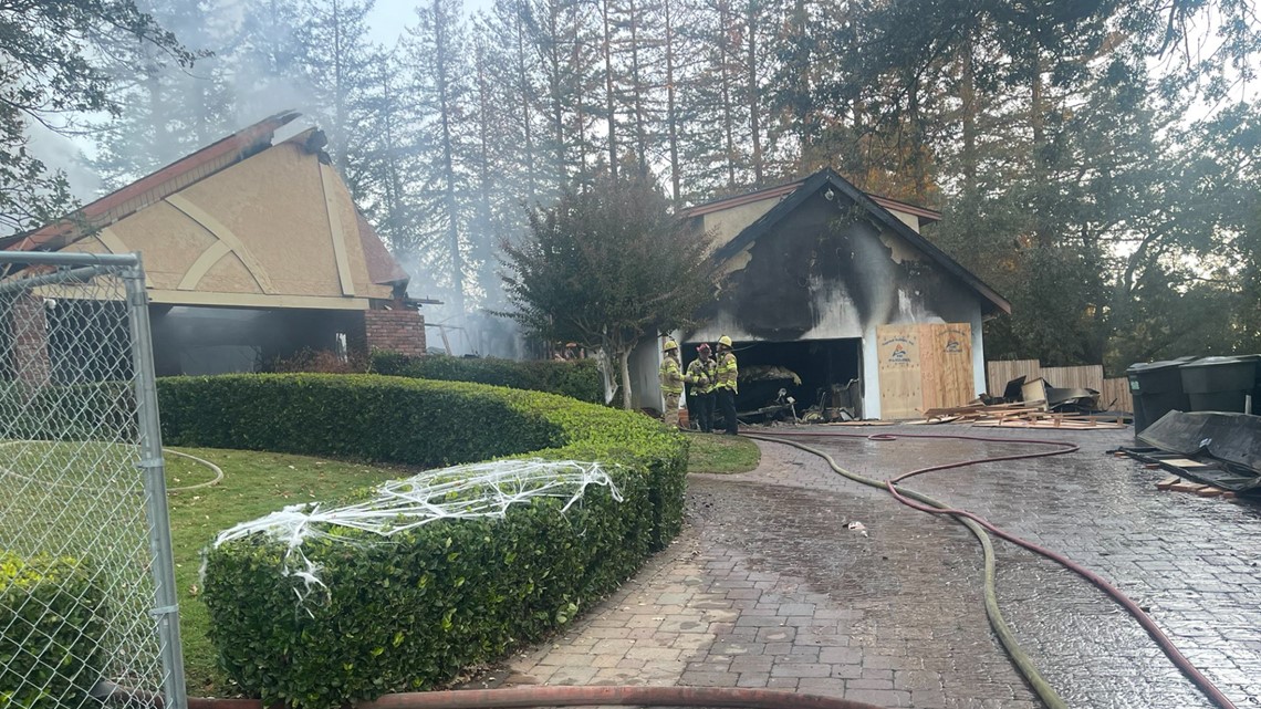 Fair Oaks home catches fire a day after garage goes up in flames ...