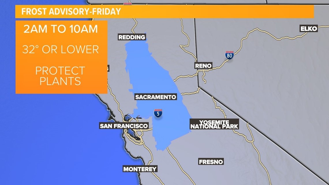 Frost Advisory issued for Northern California | abc10.com