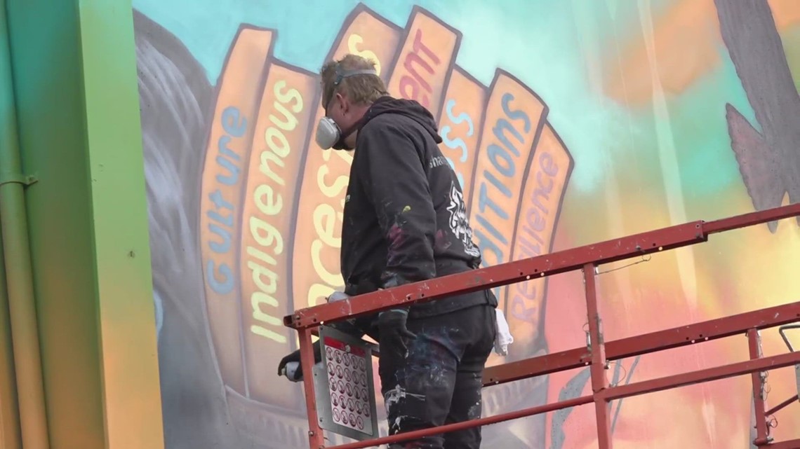Indigenous mural unveiling celebration held in Sacramento | abc10.com