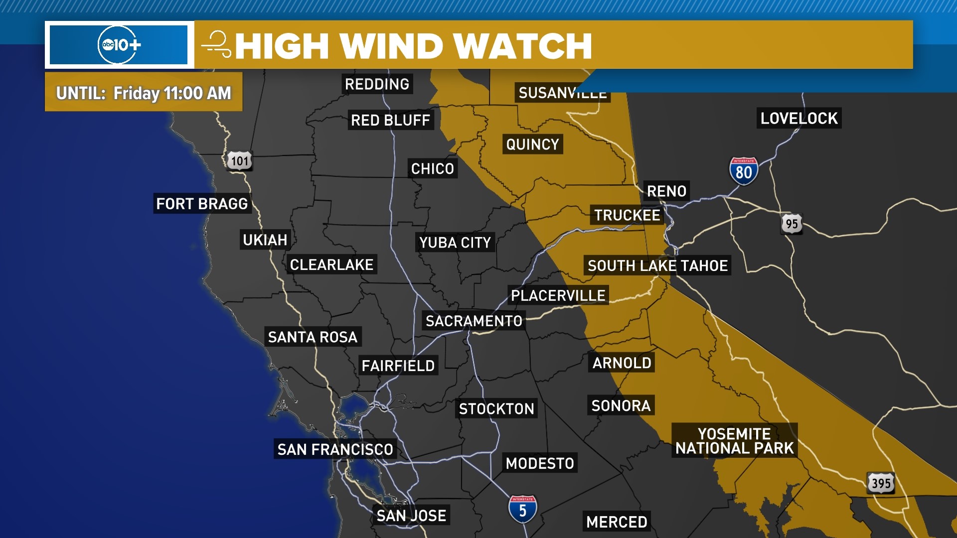California's dangerous, near 70 mph winds could lead to outages | abc10.com