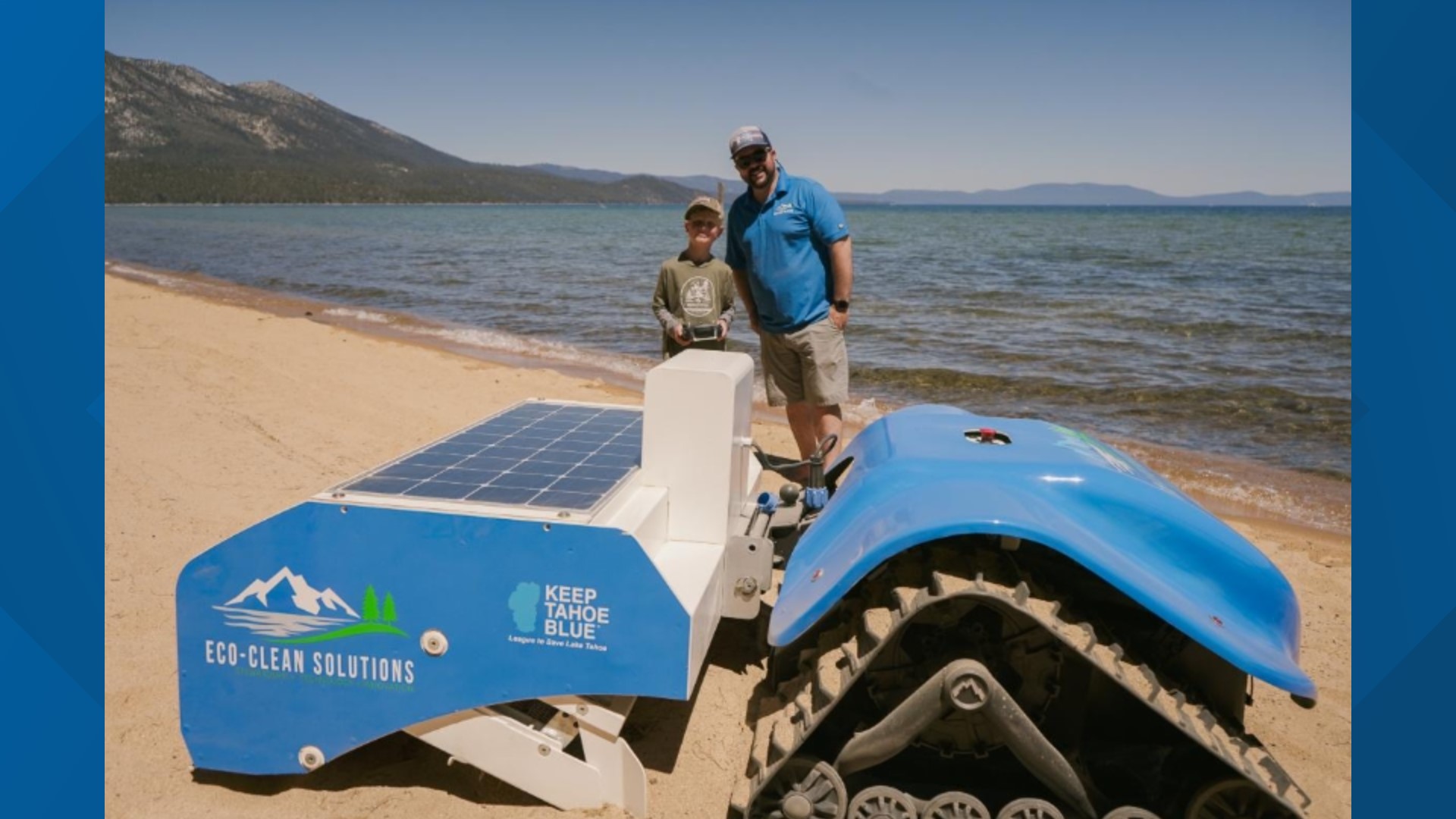 Meet the robot keeping Tahoe beaches clean | abc10.com