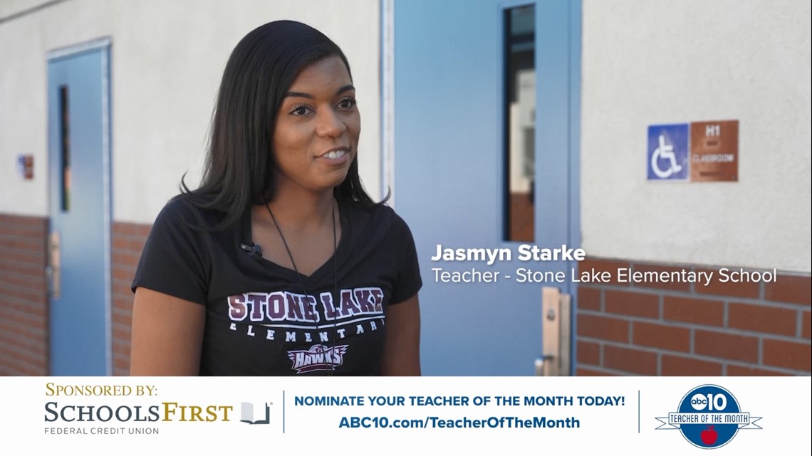 December 2022: ABC10's Teacher of the Month Jasmyn Starke | abc10.com