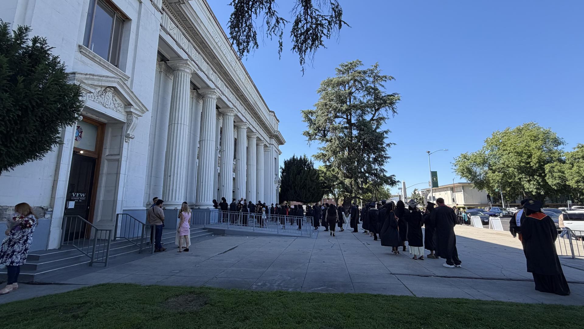 Downtown Stockton streets close as Delta College sets graduation record ...