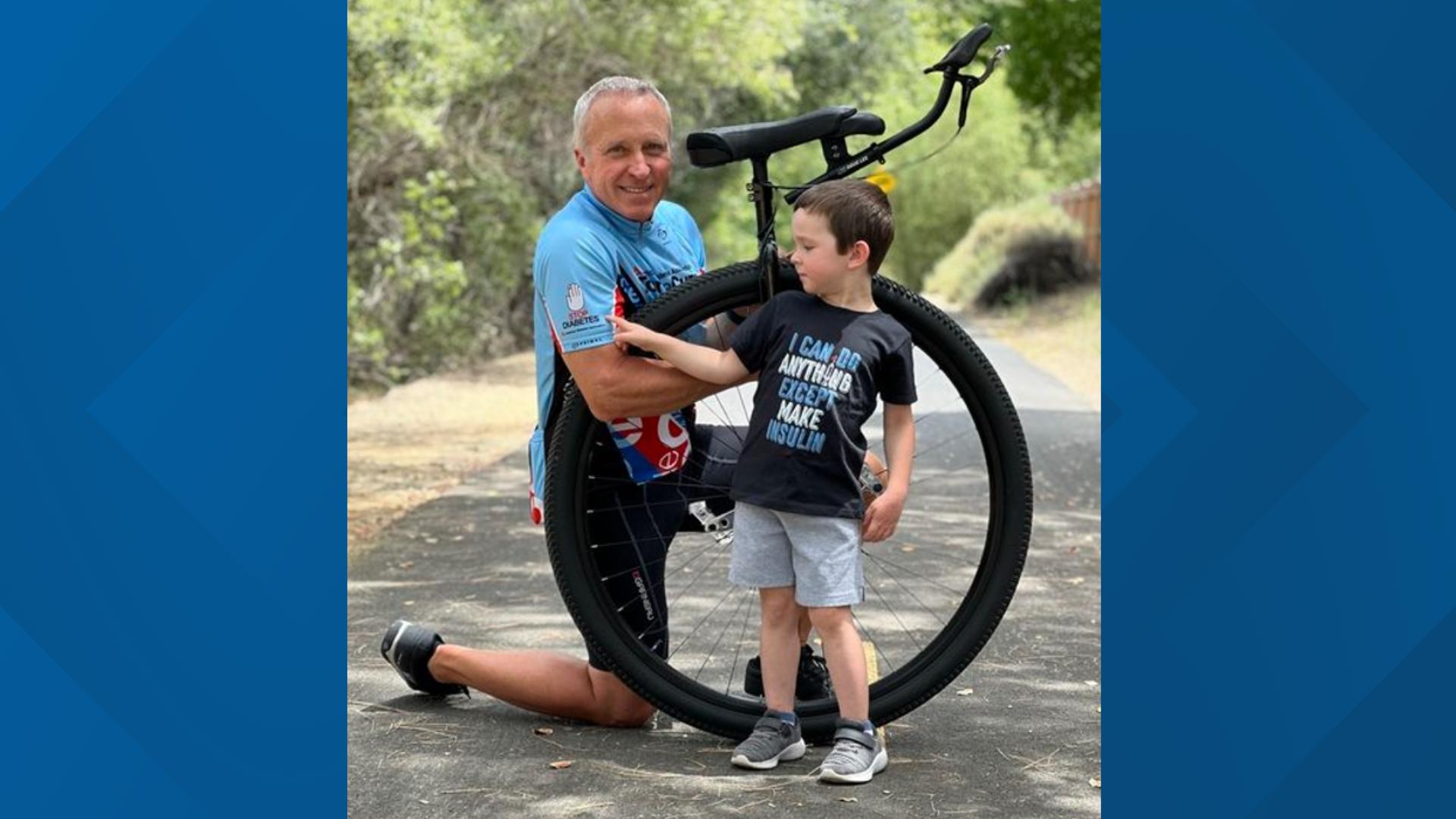 Folsom grandpa to ride 60 miles on unicycle for diabetes | abc10.com