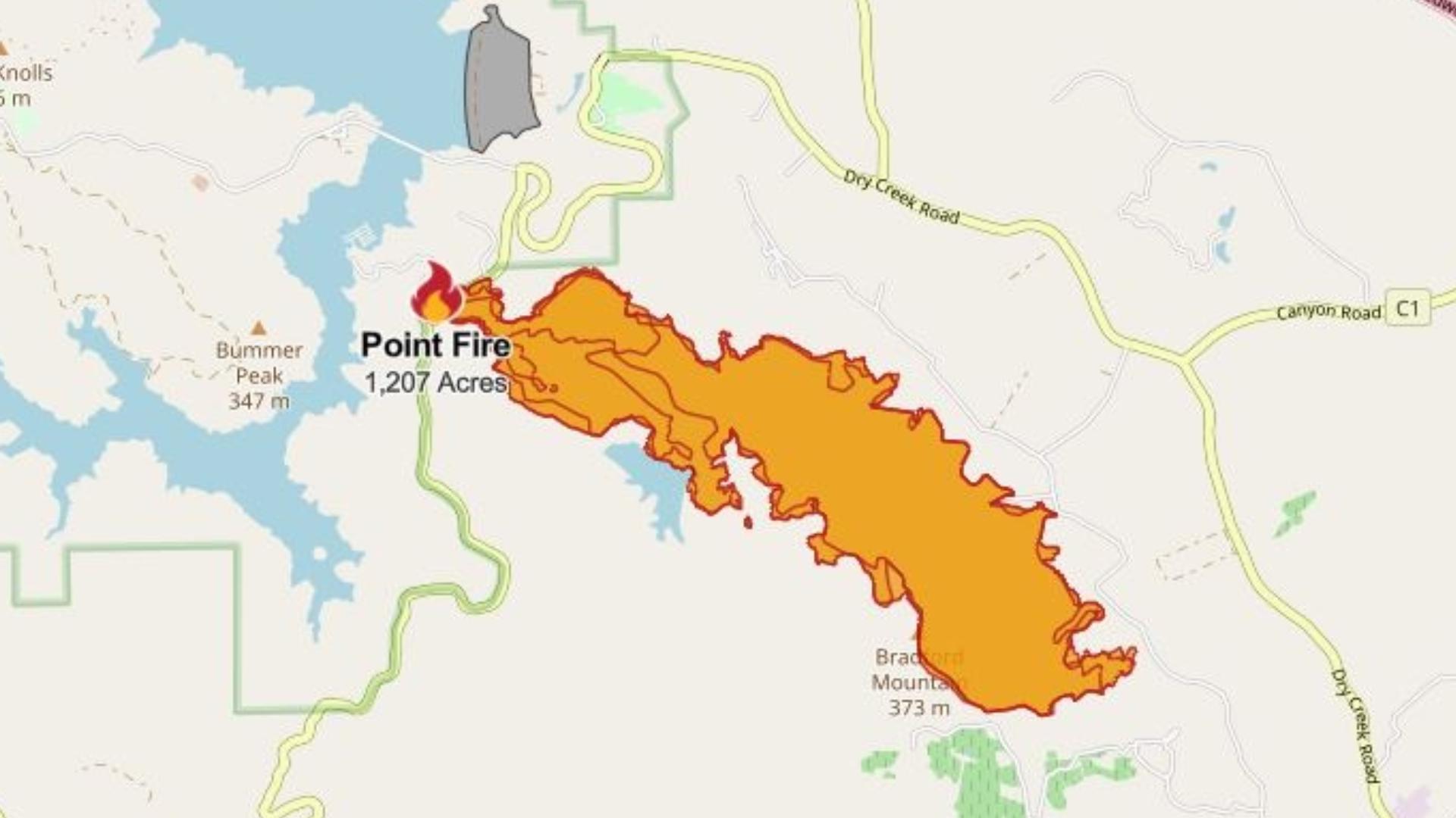 Point Fire Sonoma: Maps, evacuations and updates | abc10.com
