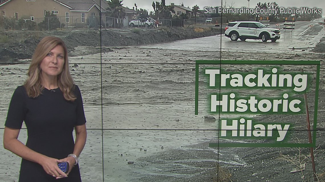 Tracking Hilary: Record rainfall, widespread flash flooding now heading ...