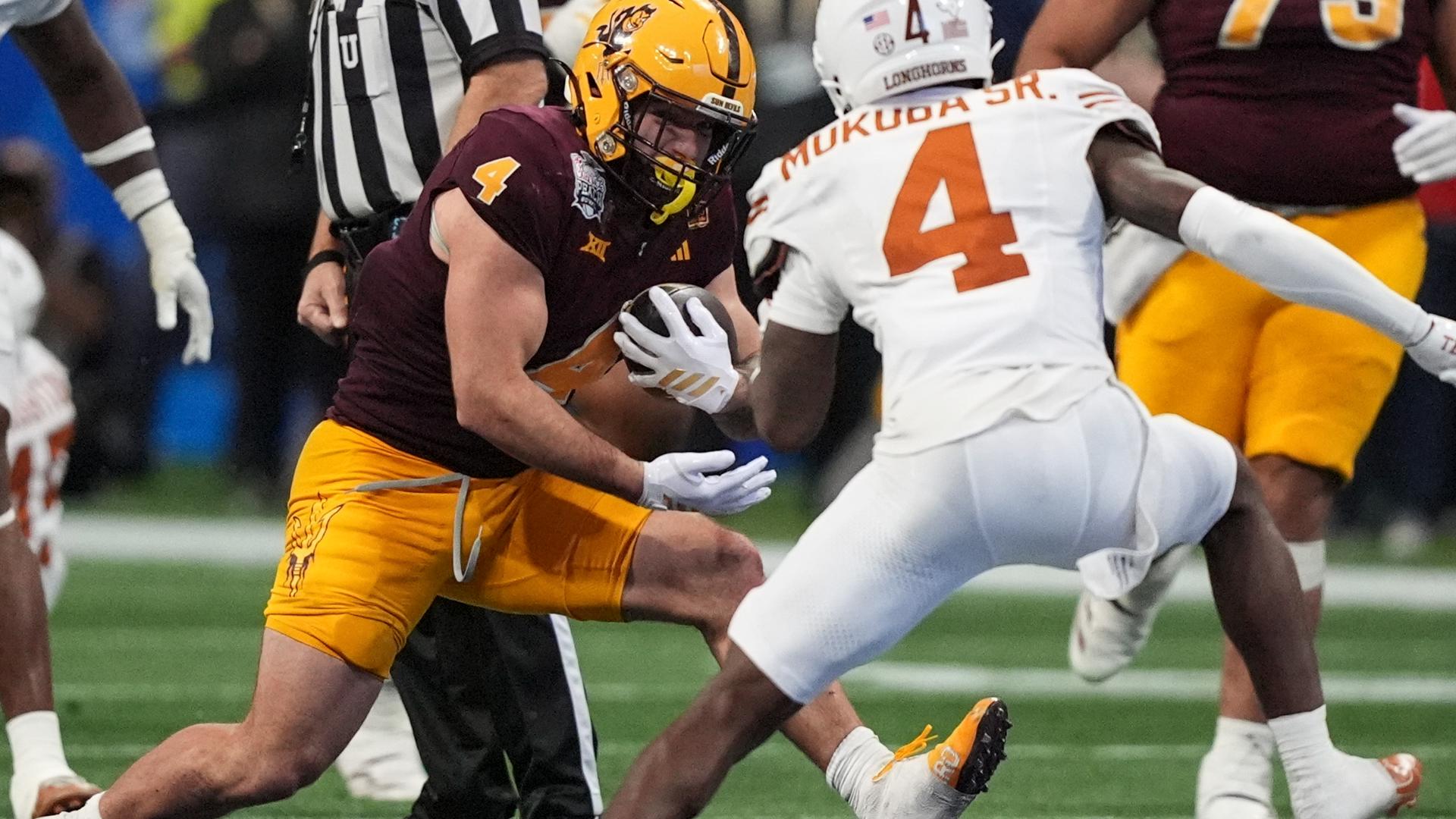 Cam Skattebo | Arizona State breakout star responds to fans false ...