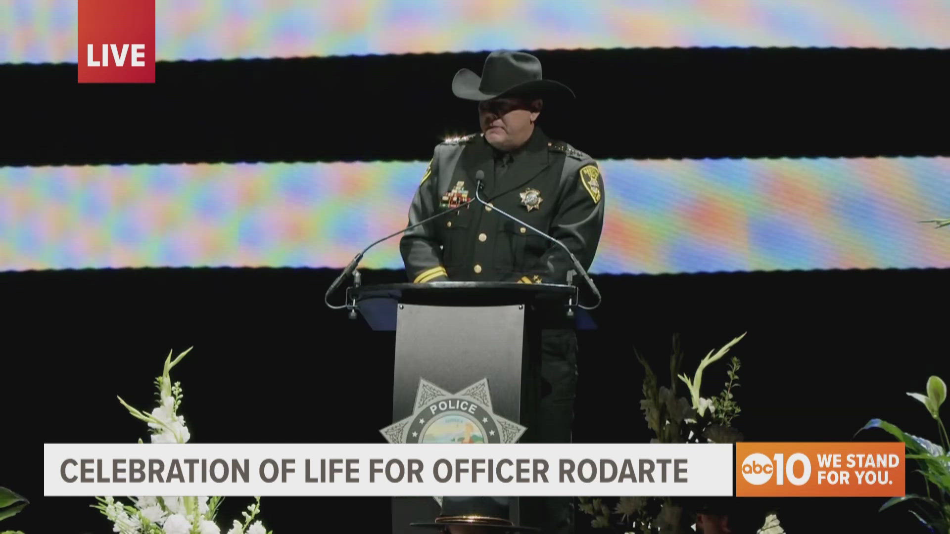 Officer Rodarte Final Farewell: Marysville Police Chief Christian Sachs ...