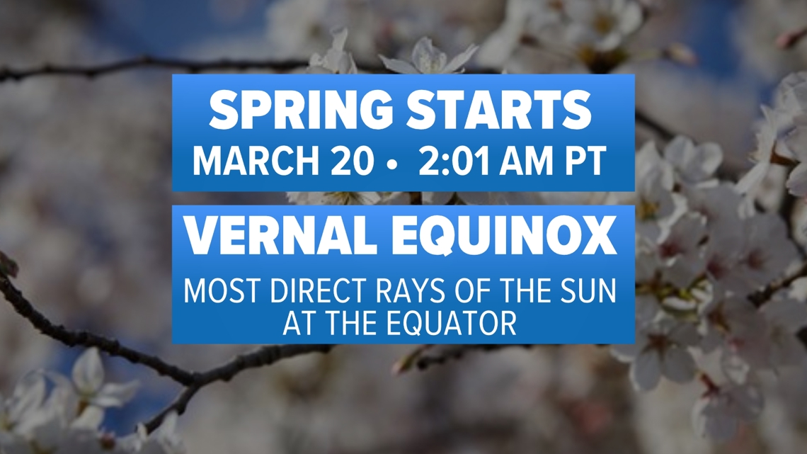 Vernal Equinox 2025: Spring starts in Northern Hemisphere | abc10.com