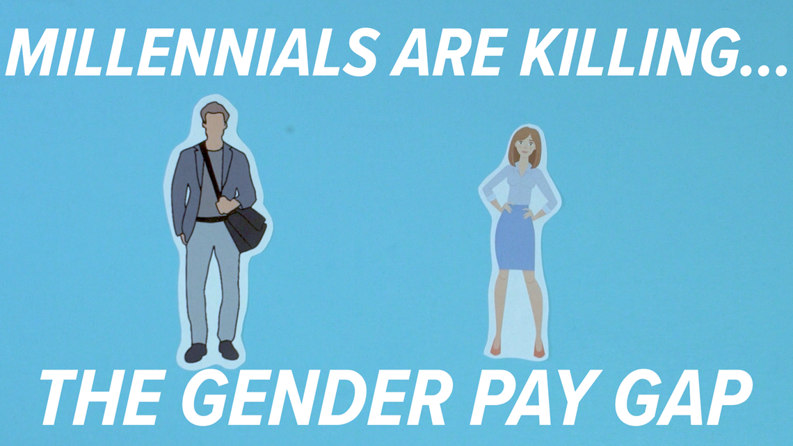 Millennials are killing...the gender pay gap | abc10.com