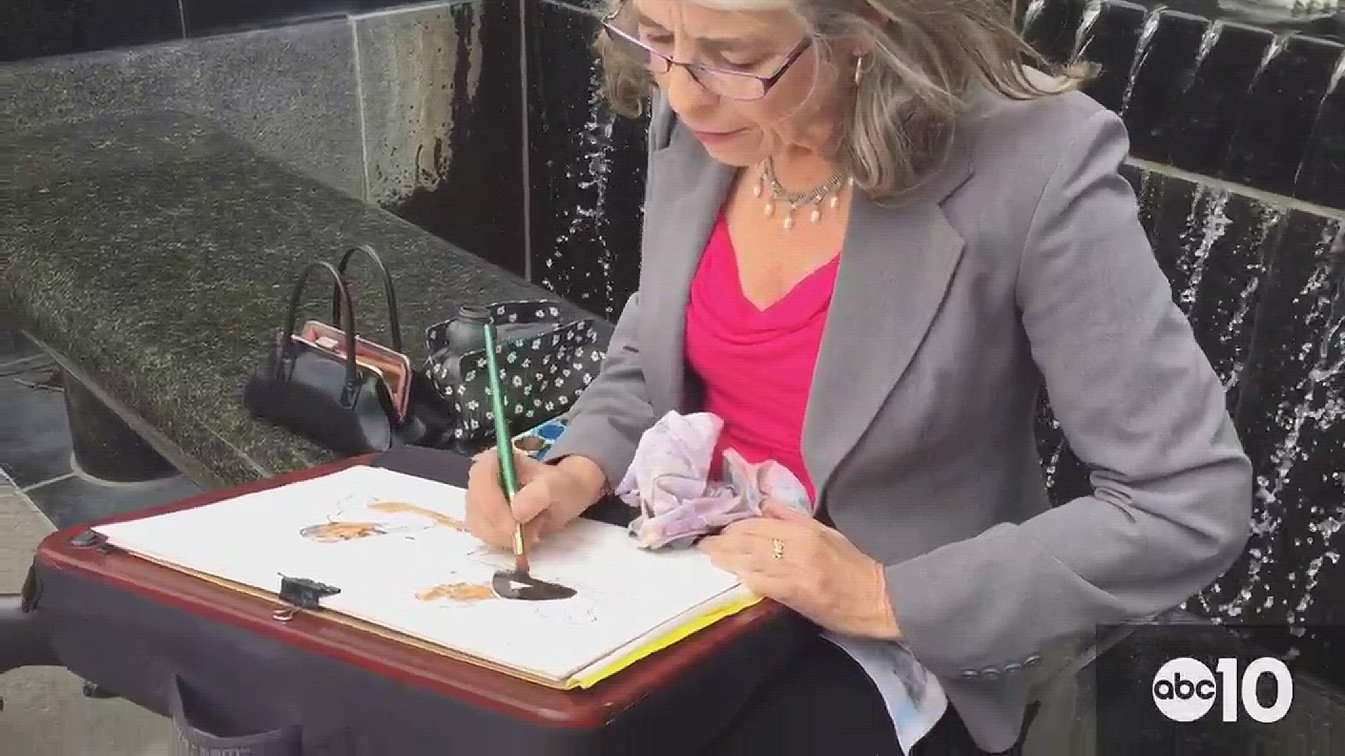 Courtroom artist Vicki Ellen Behringer sketches | abc10.com