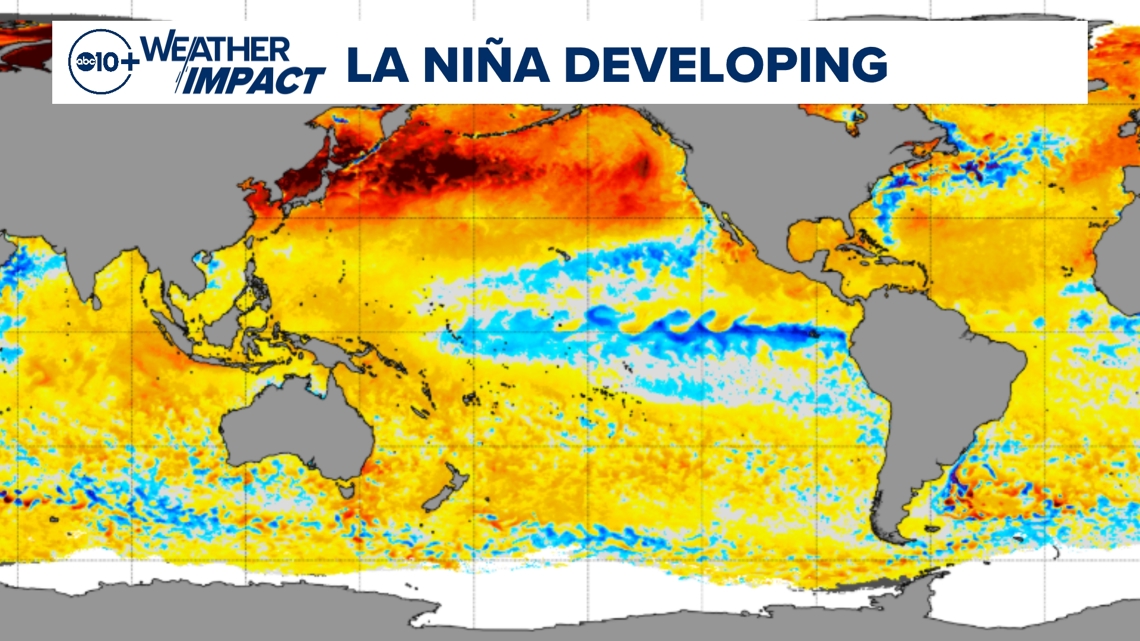 NOAA issues La Nina watch for Central Pacific for winter 2025 | abc10.com