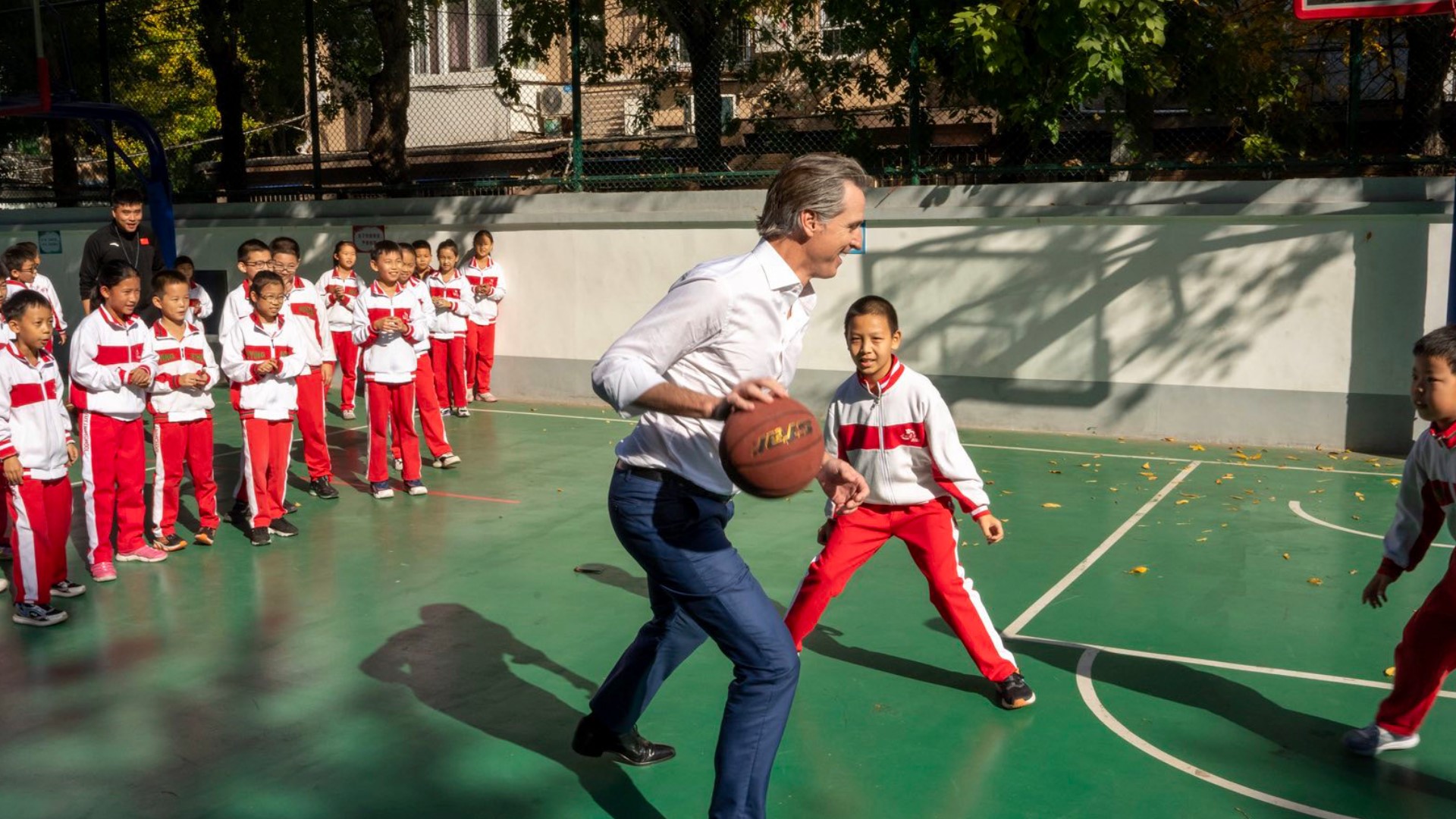 Newsom China Visit: From basketball to meetings | PHOTOS | abc10.com