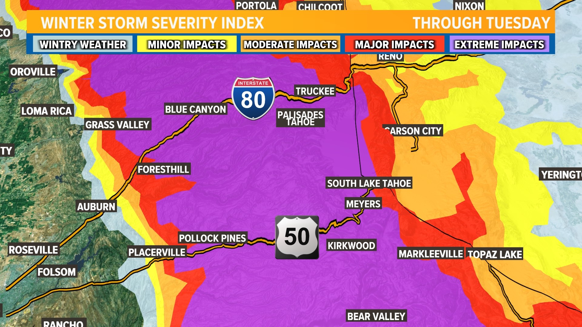 Northern California Blizzard Warning: First in over 2 years | abc10.com