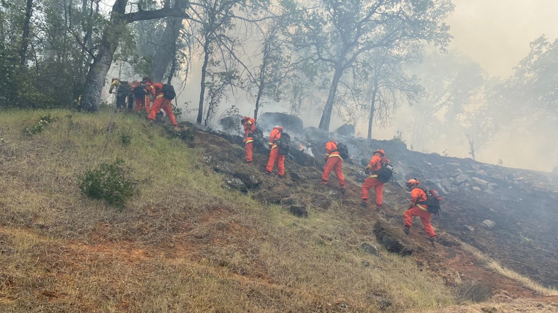 Evacuation warning issued for Quail Fire burning in Yuba County | abc10.com