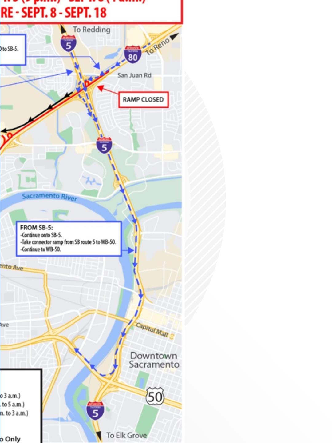 I-80 closure in Sacramento | 55-hour shutdown starts Friday night ...