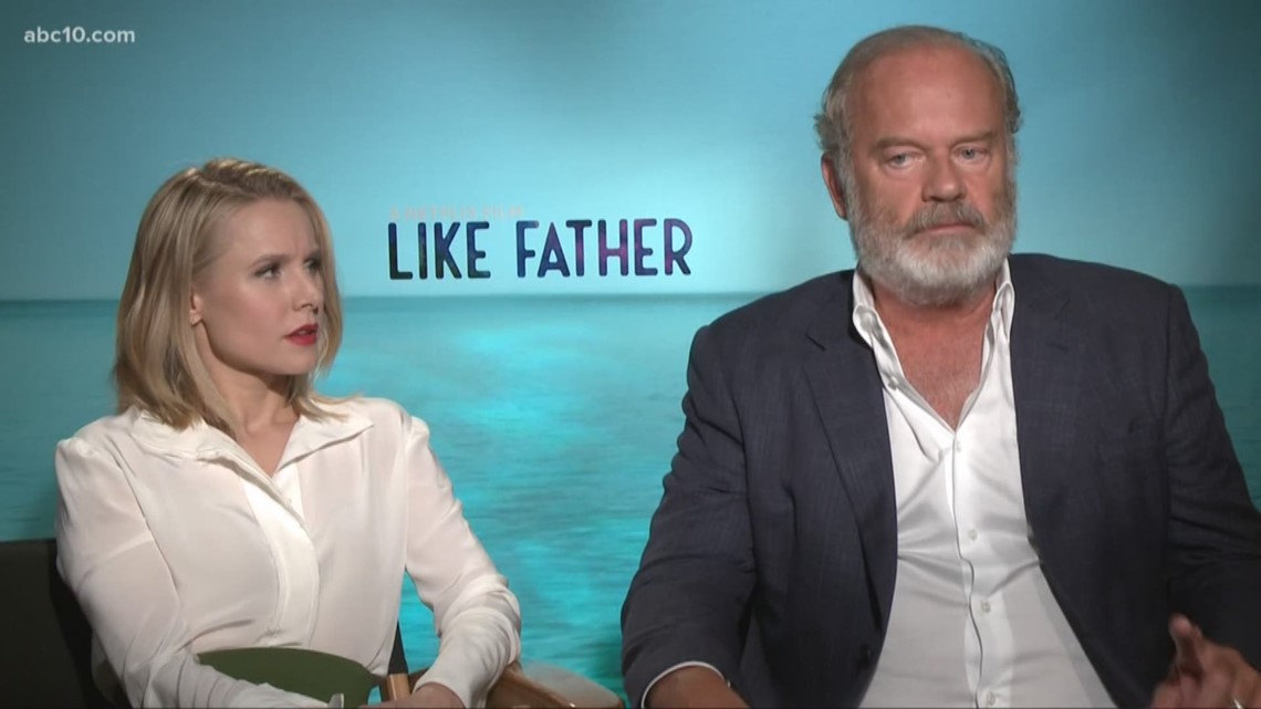 Kelsey Grammer and Kristen Bell talk new Netflix movie 'Like Father ...