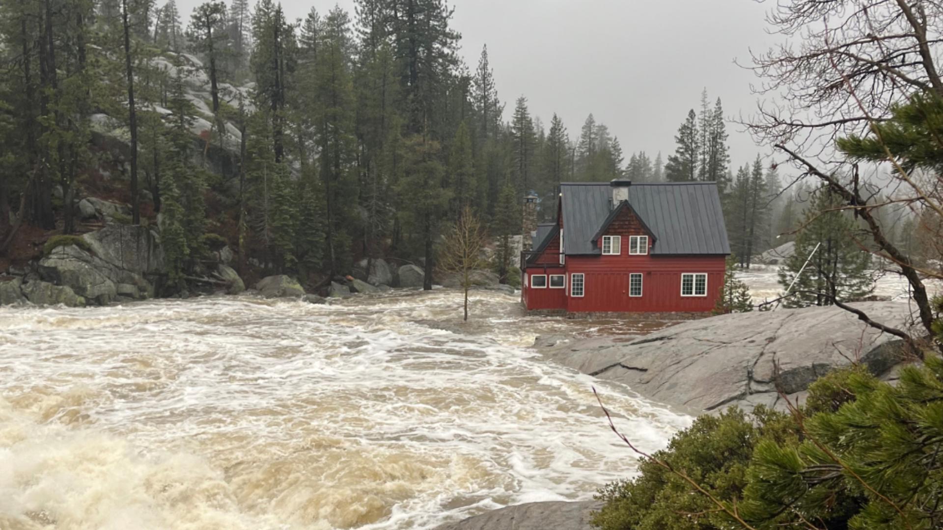 9 people evacuated from Placer County home amid South Yuba River ...
