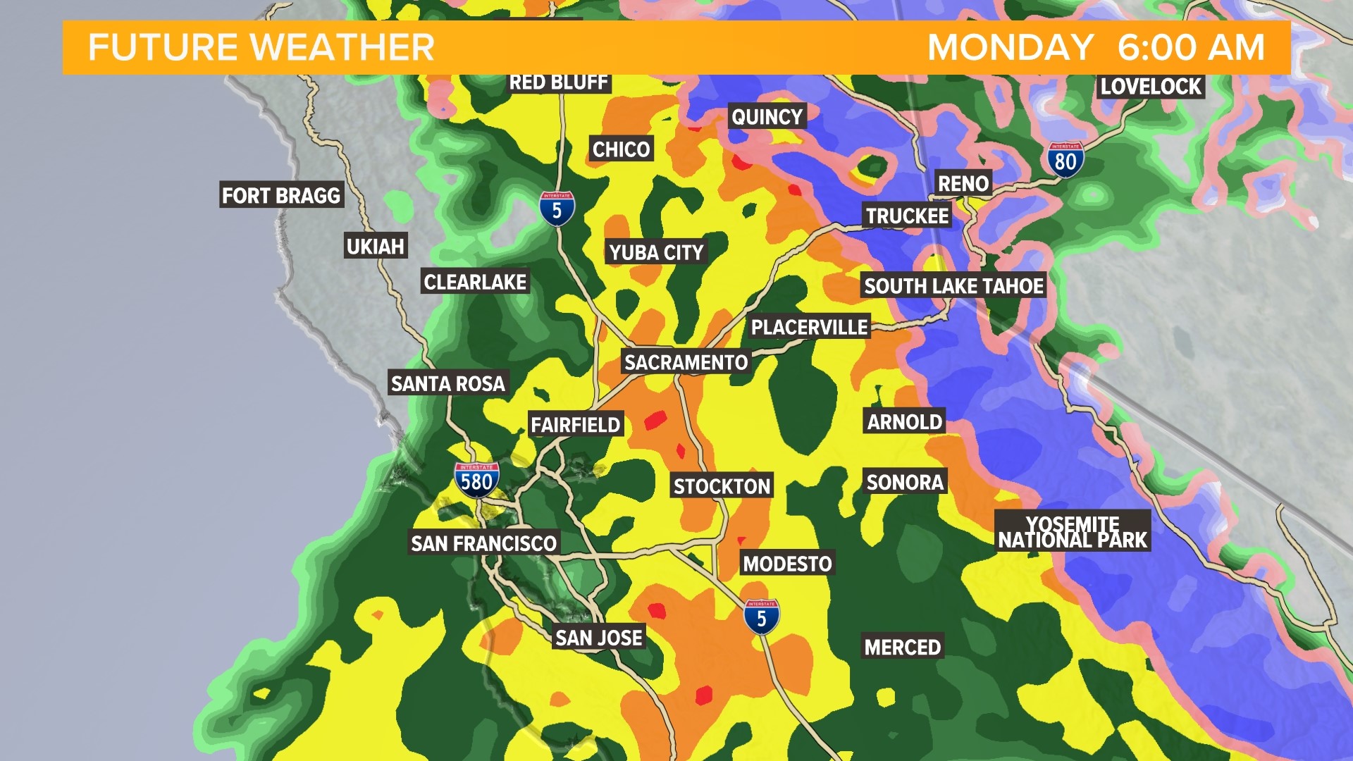 Northern California winter storm summary: Jan. 8-9 | abc10.com