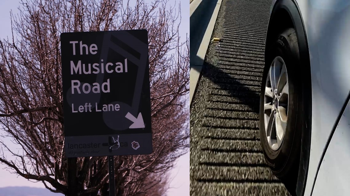 Lancaster's 'Musical Road,' explained | Bartell's Backroads | abc10.com