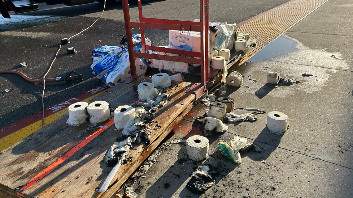 Officials say fire intentionally set in North Highlands Target | abc10.com