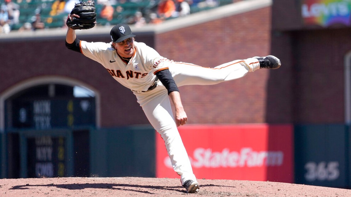 Sacramento's Sammy Long wins his first big league start, Giants rout ...