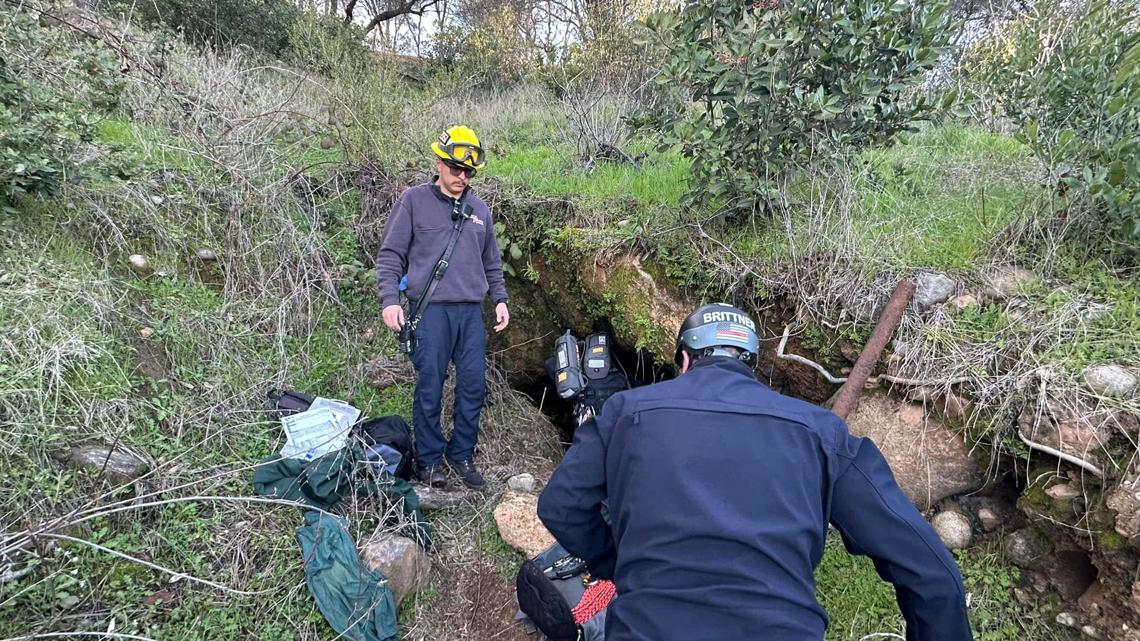 Mine shaft rescue | Teen saved after being stuck in a mine shaft about ...