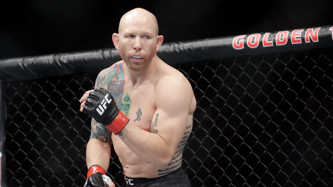 Josh Emmett, Sacramento, vies for interim UFC featherweight title ...