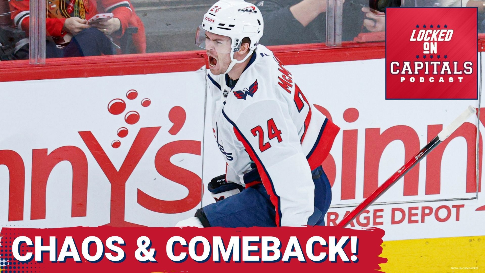 NOT TONIGHT: Washington Capitals’ Connor McMichael DELIVERS in Epic ...