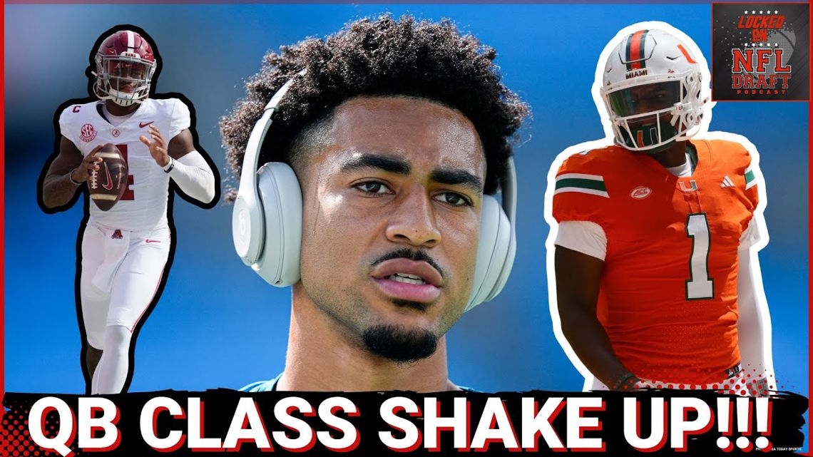 Quarterback class for 2025 NFL Draft will be shaken up after Bryce ...